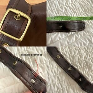 Coach | Bags | Vintage Coach 995 Patricias Legacy Brown Leather Front Flap Crossbody Bag | Poshmark